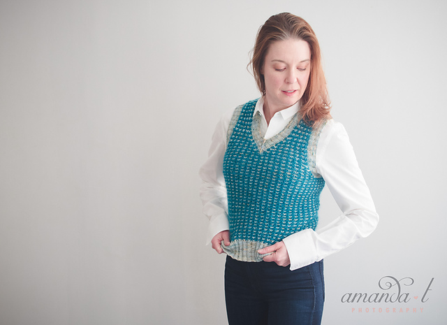 Ravelry: Fullerton Vest pattern by Amanda Turcotte