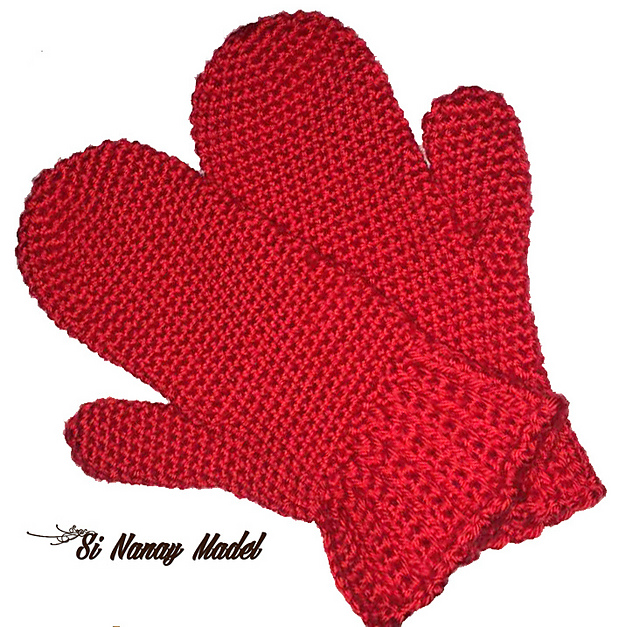 Ravelry: Basic Mitten pattern by Si Nanay Madel