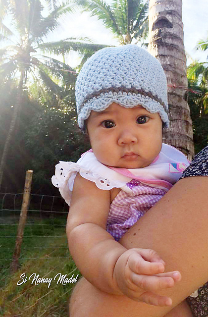 Ravelry: Jaylin Baby Beanie pattern by Si Nanay Madel