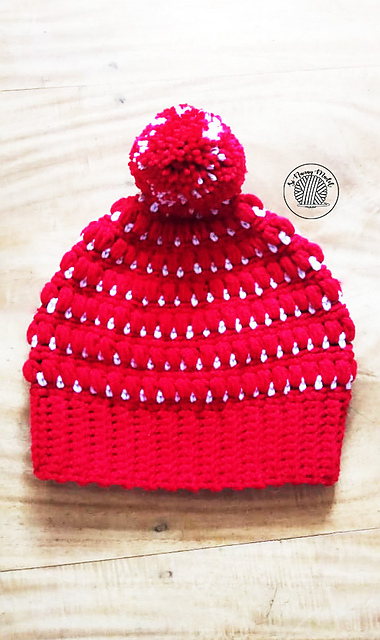 Ravelry: Sweet Berry Hat pattern by Si Nanay Madel