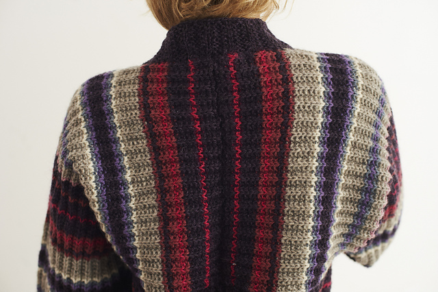 Ravelry: Brioche Rib Jacket pattern by Sasha Kagan