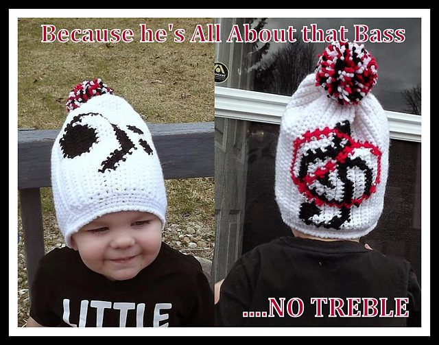 Ravelry: No Treble pattern by Sick 'Lil Monkeys