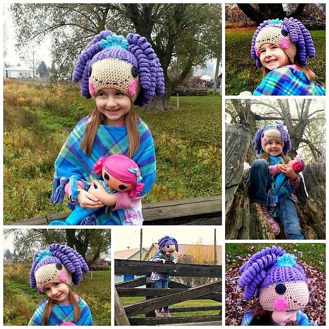 Ravelry: LaLaLoopsy Inspired Jewel SParkles Hat pattern by Sick 'Lil ...