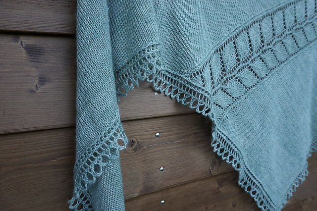 Ravelry: Sage Leaf Shawl pattern by Asita Krebs