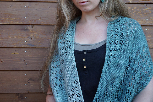 Ravelry: Flamelets Shawl pattern by Asita Krebs