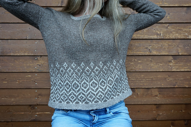 Ravelry: Snowy Mountain Sweater pattern by Asita Krebs