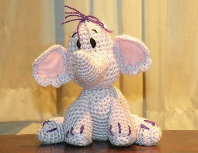 Ravelry: Heffalump - Lumpy, a friend of Winnie the Pooh pattern by ...