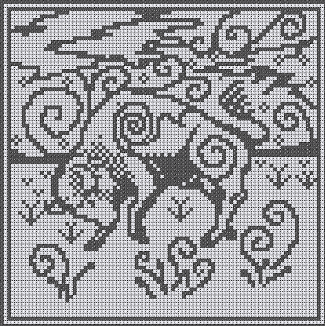 Ravelry: Spirit Bison Chart pattern by Melanie Nordberg