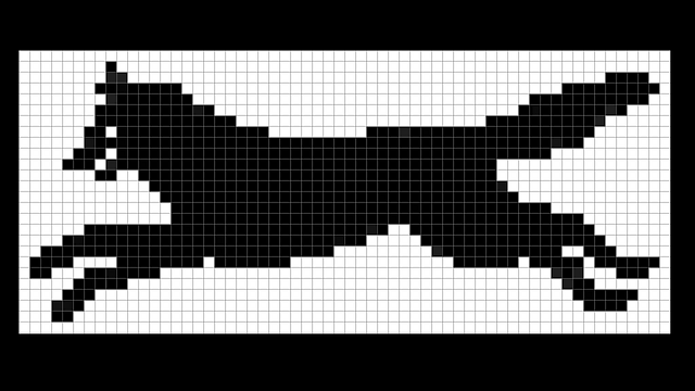 Ravelry: Running Wolf Chart pattern by Melanie Nordberg