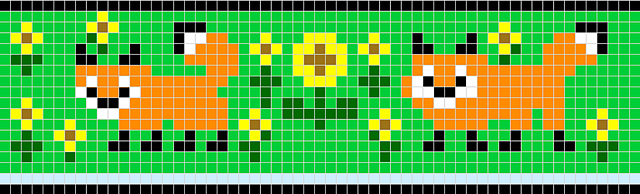 Ravelry: Fox Charts pattern by Melanie Nordberg