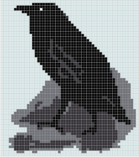 Ravelry: Another Raven Chart pattern by Melanie Nordberg