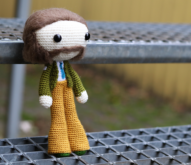 Ravelry: Harry DuBois (Disco Elysium) Doll pattern by Alexandra Chmiel