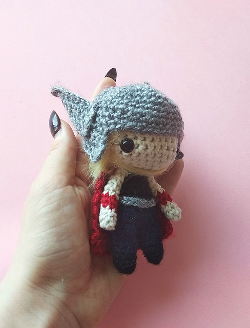 Ravelry: Mini Thor fandom doll pattern by Alexandra Chmiel
