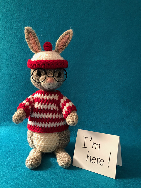 Ravelry: Waldo Bunny Hat pattern by Silvia-Carmen Comanescu