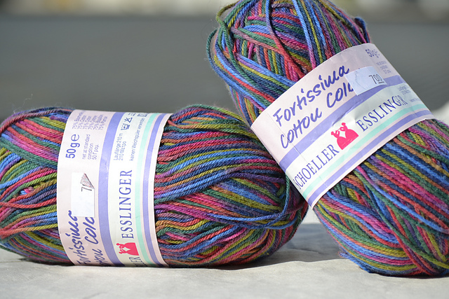 Ravelry: Schoeller Esslinger Fortissima Cotton Colori