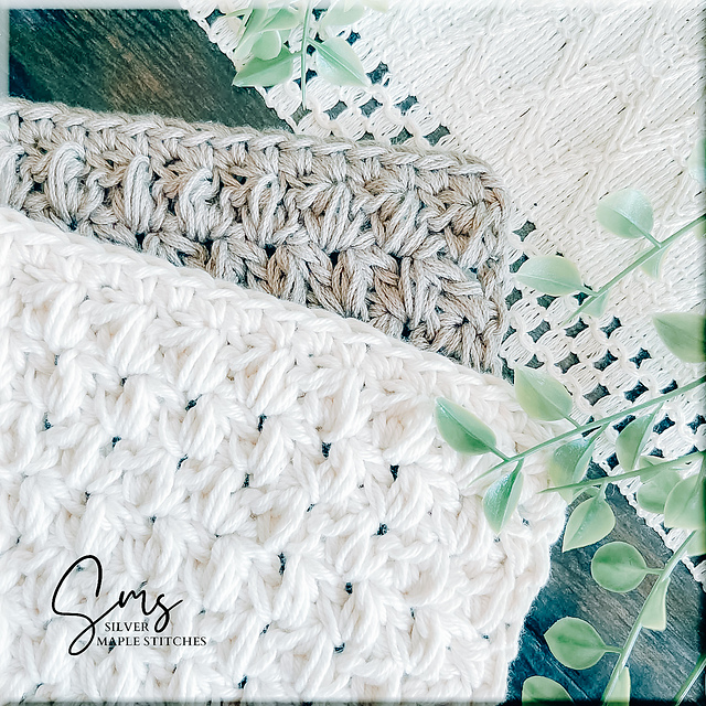 Ravelry: The CEDAR LAKE DISHCLOTH & TRIVET pattern by Silver Maple Stitches