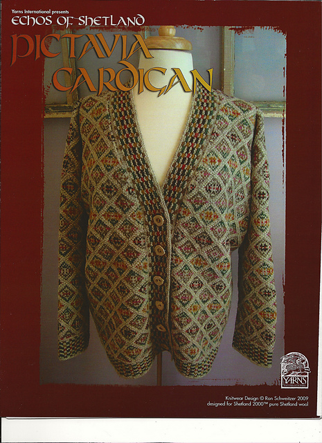 Ravelry: Pictavia Cardigan pattern by Ron Schweitzer