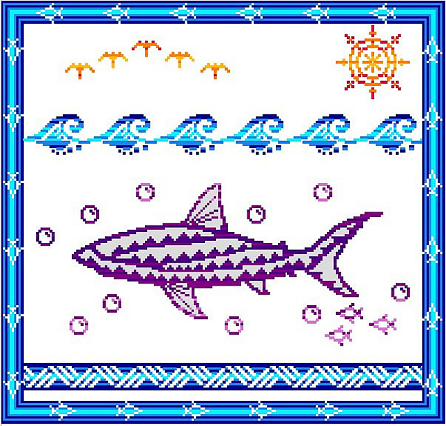 Ravelry: Voyaging Shark pattern by Helen Coe