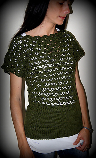 Ravelry: Selva Top pattern by Silvina Leonetti