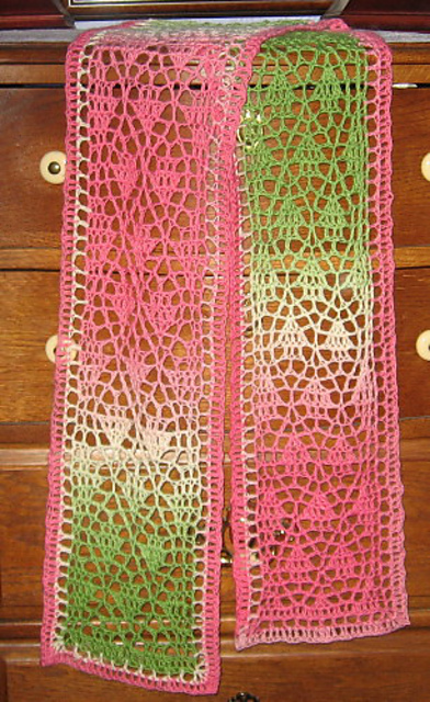 Ravelry: Jade Dew Stole pattern by Vicki Mikulak