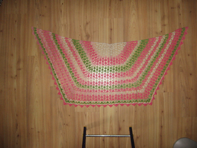 Ravelry: Cat Walk Shawl pattern by Vicki Mikulak