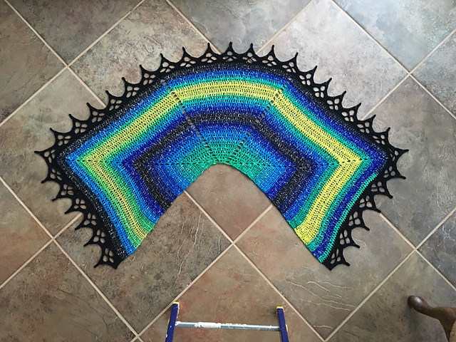 Ravelry: Shockwave Shawl pattern by Vicki Mikulak