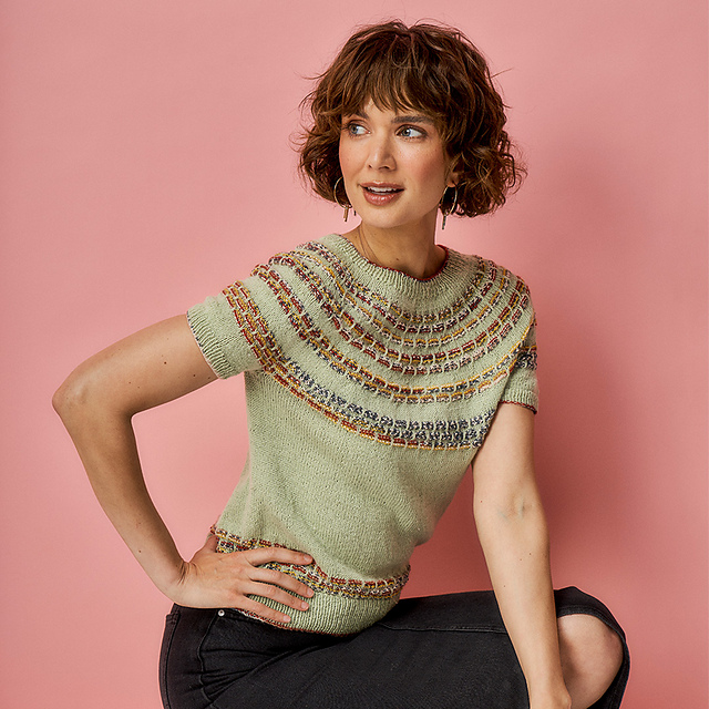 Ravelry: Greenfinch Top pattern by Bronagh Miskelly