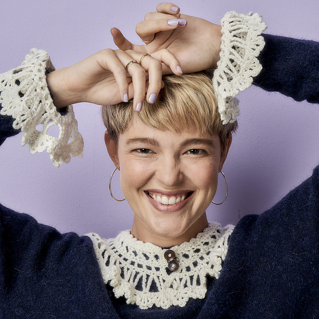 Ravelry: Network Collar, Cuffs and Edging pattern by Joanne Fowler