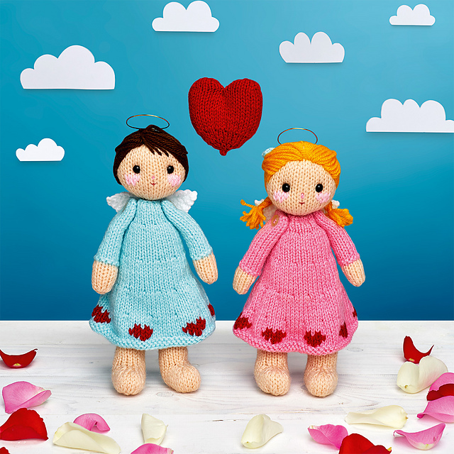 Ravelry: Little Loves Cherub Toys pattern by Monica Rodriguez Fuertes