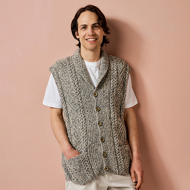 Ravelry: Hamish Gilet pattern by Pat Menchini