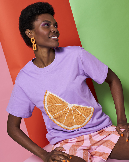 Ravelry: Orange Slice Motif pattern by Louise Deane