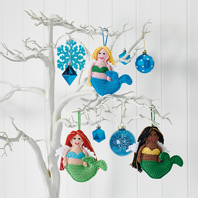 Ravelry: Mermaid Angel Decorations pattern by Eleonora Tully