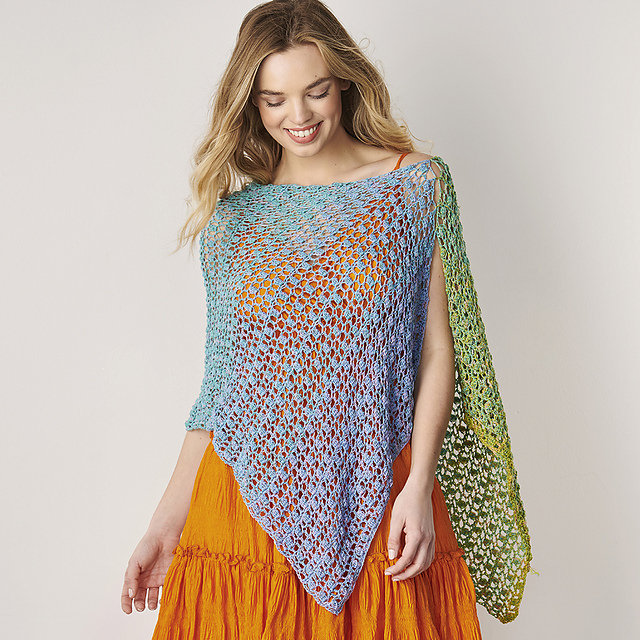 Ravelry: Summer Poncho pattern by Hannah Cross