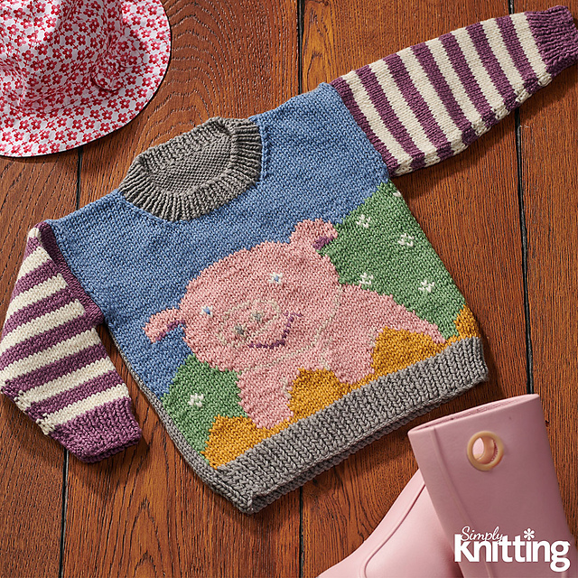 Ravelry: Kids Pig Jumper pattern by Ann Franklin