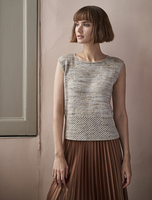 Ravelry: Cornish Thrift Vest pattern by Nicola Diggins
