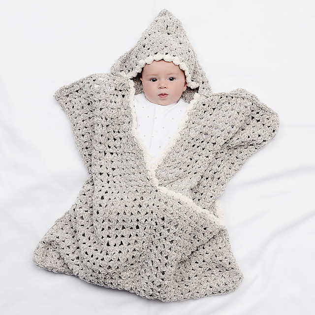 Ravelry: Star Baby Wrap pattern by Melissa Masterson
