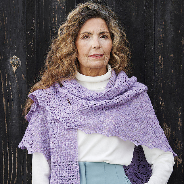 Ravelry: Calamint Shawl pattern by Anniken Allis