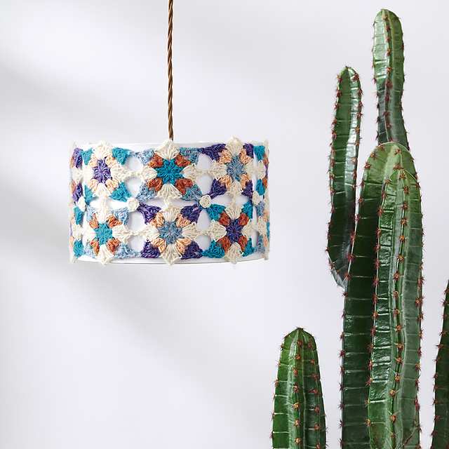 Ravelry: Tile Lampshade pattern by Emma Leith