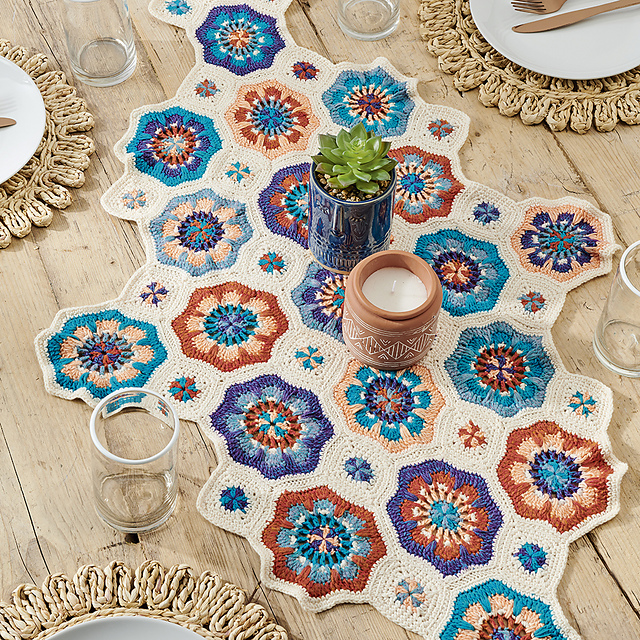 Ravelry: Tile Table Runner pattern by Jess D Bennett