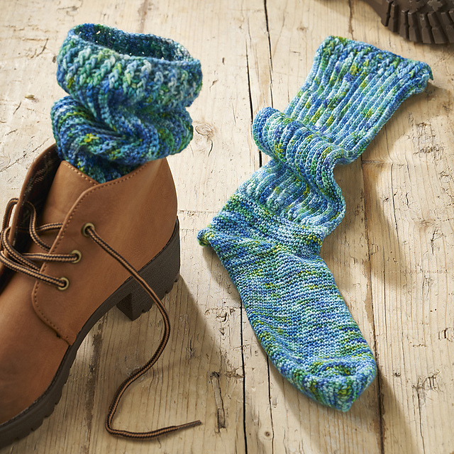 Ravelry: Rock Pool Socks pattern by Marianne Rawlins