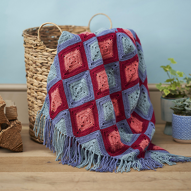 Ravelry: Diamond Motif Blanket pattern by Kelly Wilson Moore