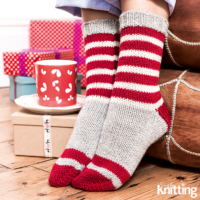 Ravelry: Stripey Socks pattern by Rhian Drinkwater