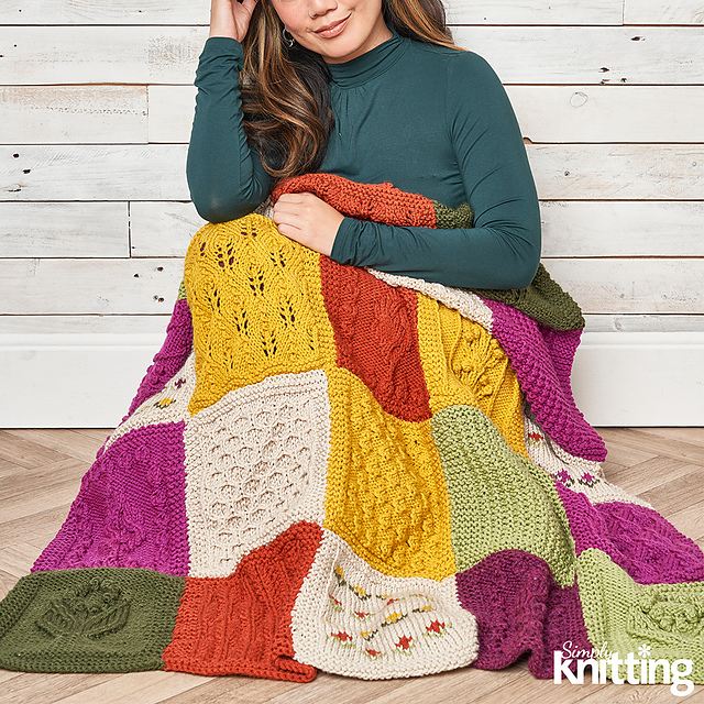 Ravelry: The Knitted Year Blanket KAL pattern by Val Pierce