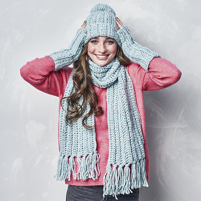 Ravelry: Chunky Accessories Set pattern by Pat Strong