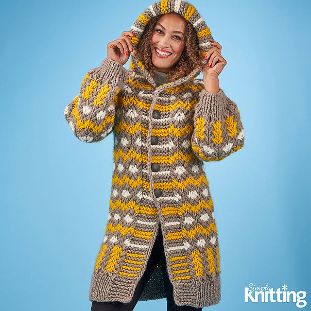 Ravelry: Hooded Jacket pattern by Oksana Dymyd