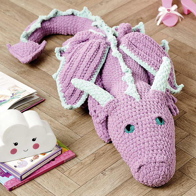 Ravelry: Giant Dragon Amigurumi pattern by Carol L Hladik