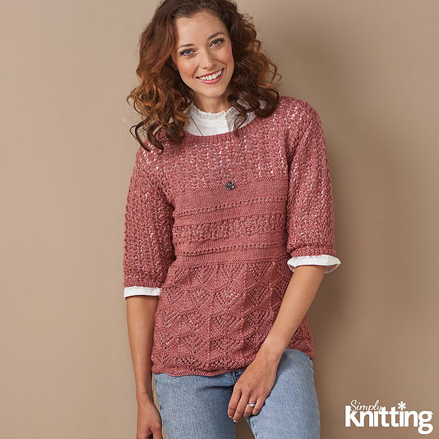 Ravelry: Blossom Babe Tunic pattern by Sarah Hatton