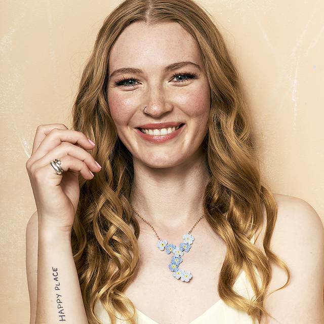 Ravelry: Forget me not Necklace pattern by Lisa Hendry