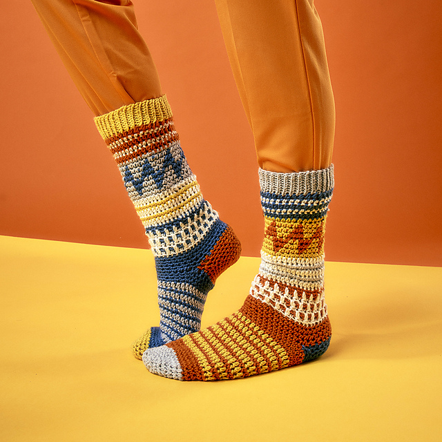 Ravelry: Mismatched Socks pattern by Pat Strong