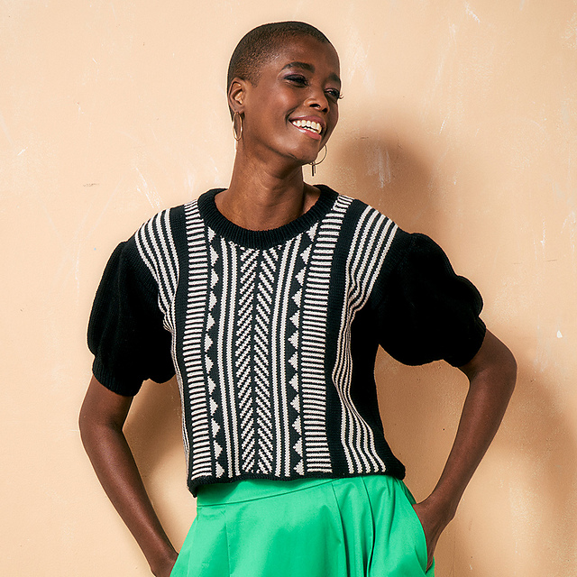 Ravelry: Monochrome Rhythm pattern by Chloe Elizabeth Birch